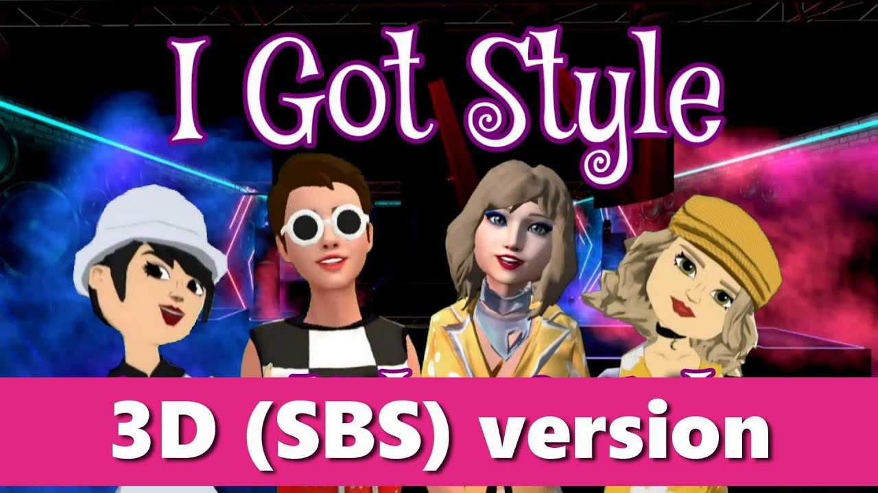 "I got style" (3D SBS version) by VeroNika and Inky (saying goodbye to ...