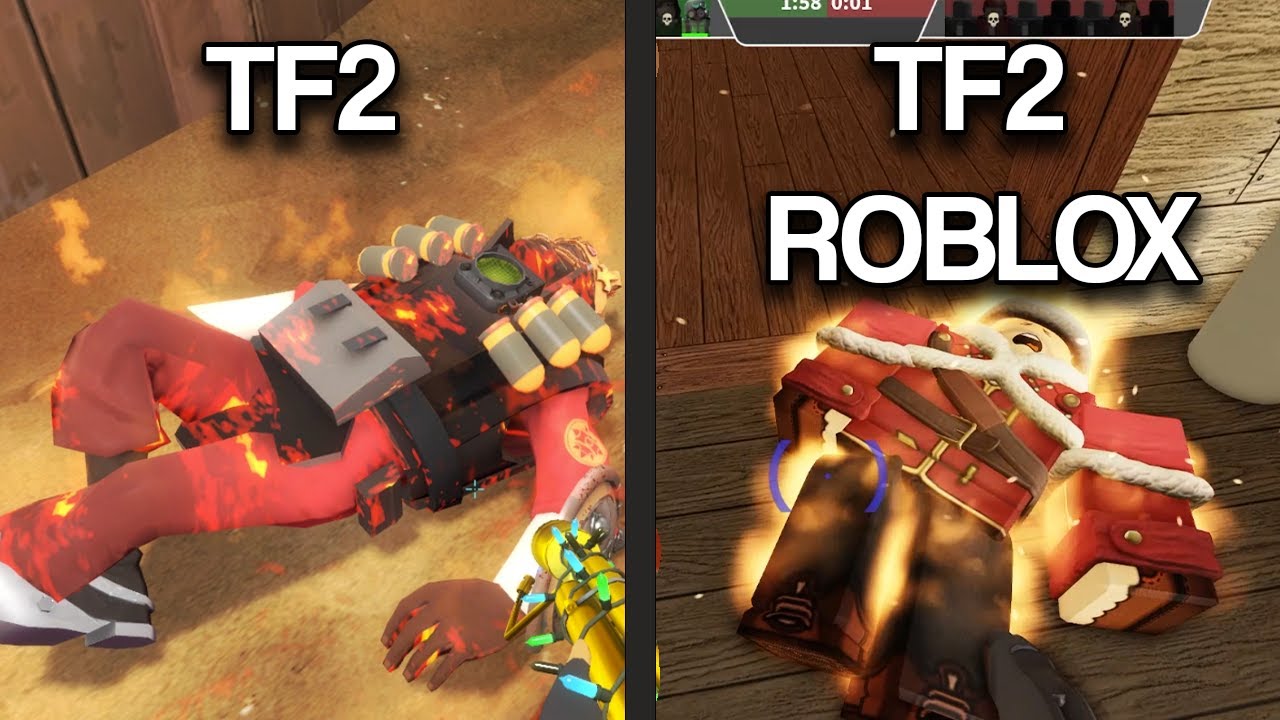 TF2 Roblox has better graphics than TF2 now - YouTube
