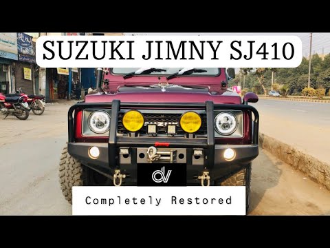 SUZUKI JIMNY SJ410 | Completely Modified & Restore | Detail Review ...