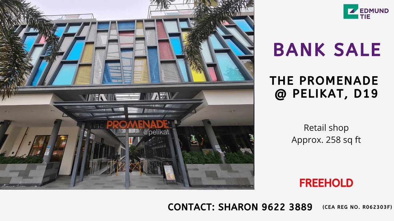 [SOLD] * BANK SALE * The Promenade @ Pelikat, D19 - Freehold retail ...