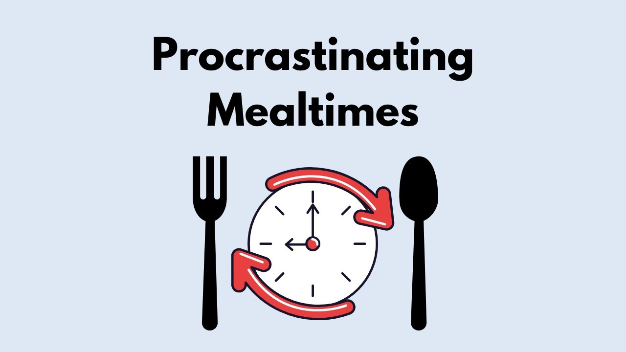 Procrastinating Mealtimes in Autistic Eating Disorder Recovery - YouTube