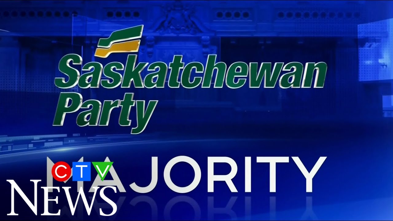 CTV News declares Saskatchewan Party majority - YouTube