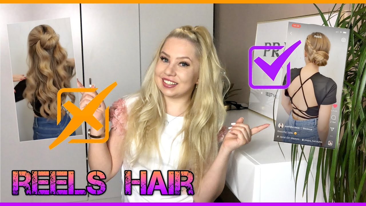 Funguje to? Zkouším REELS účesy!│Kate Wednesday - YouTube