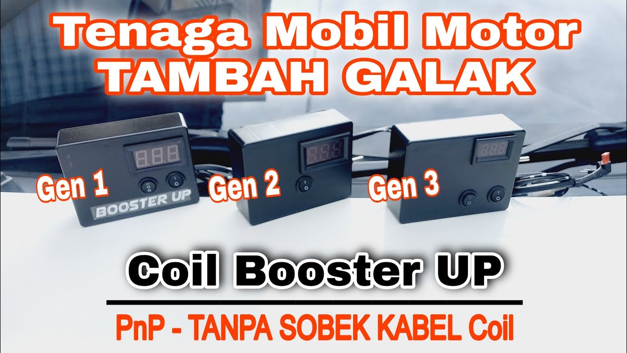 Pasang Coil Booster di Mobil Motor Pengapian Stabil Tenaga Galak - YouTube