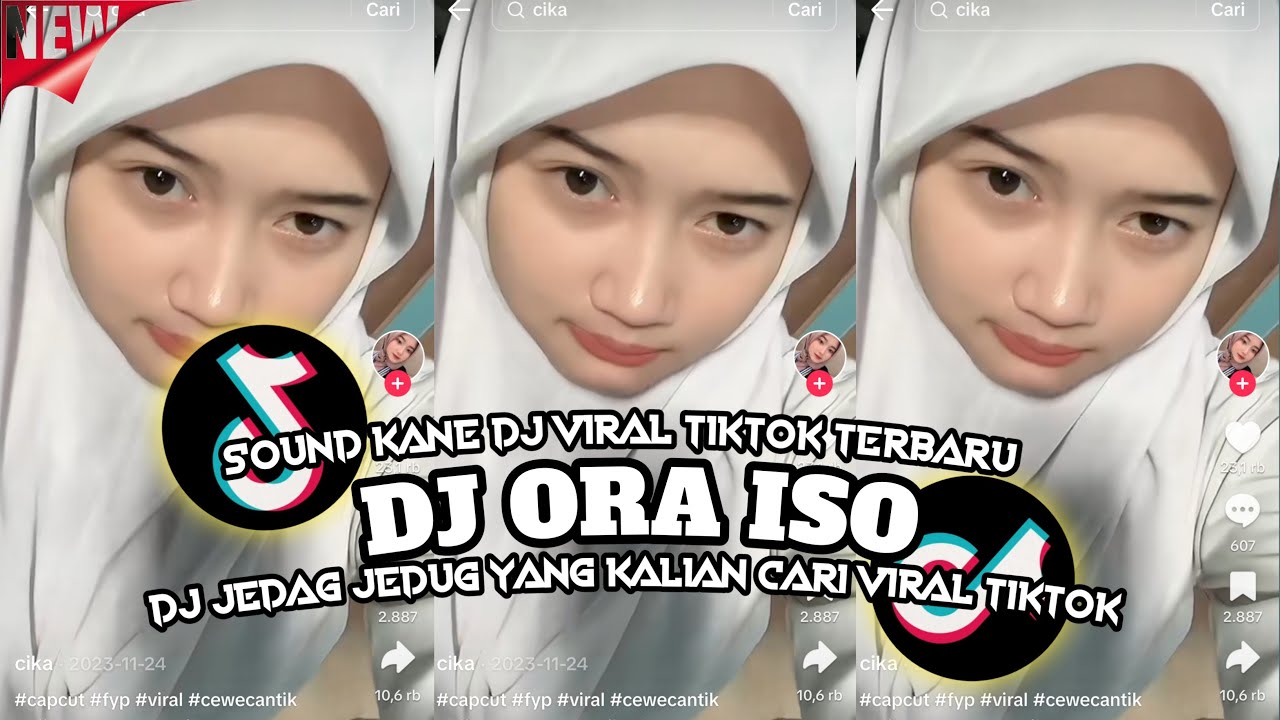 DJ ORA ISO VIRAL TIKTOK TERBARU 2024 - JEDAG JEDUG MENGKANE FYP TIKTOK ...
