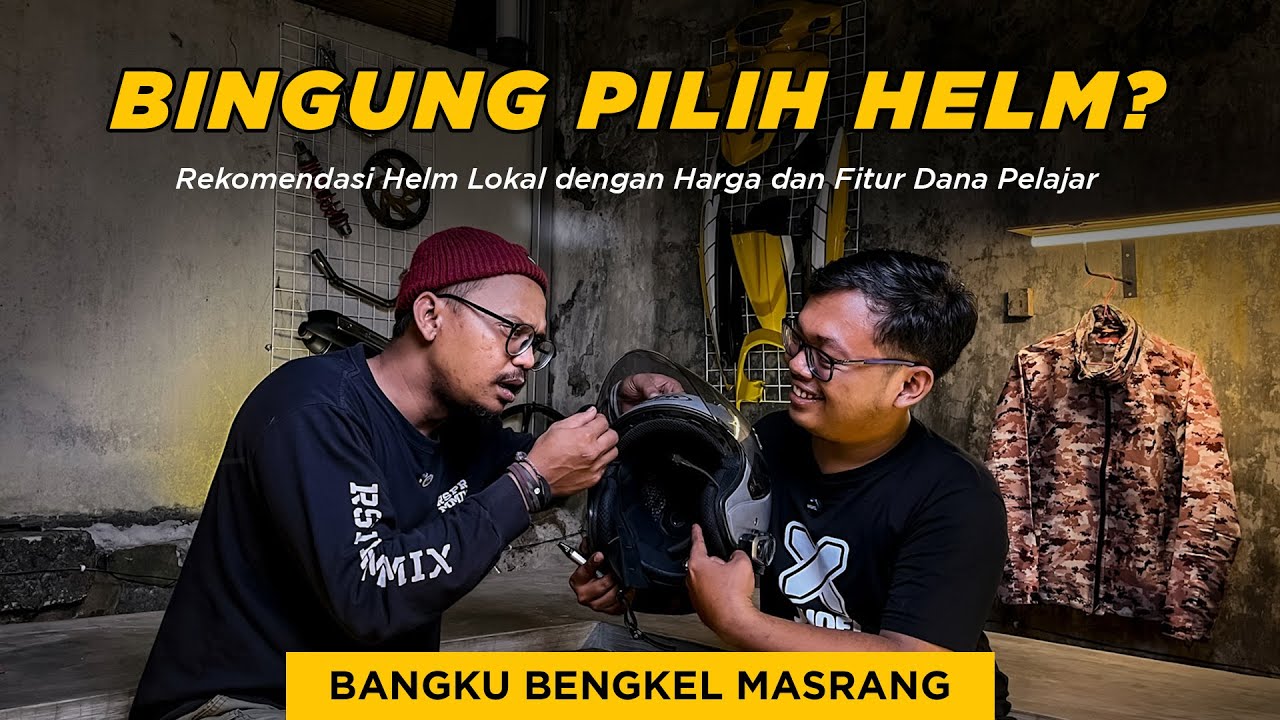 HELM LOKAL YANG COCOK DI DOMPET | Bang Sem Session | MSRG 2024 - YouTube