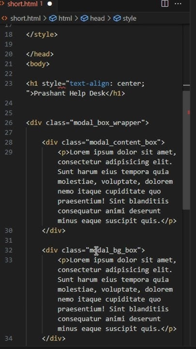 Css Modal Box Tutorial Csstutorial Youtube