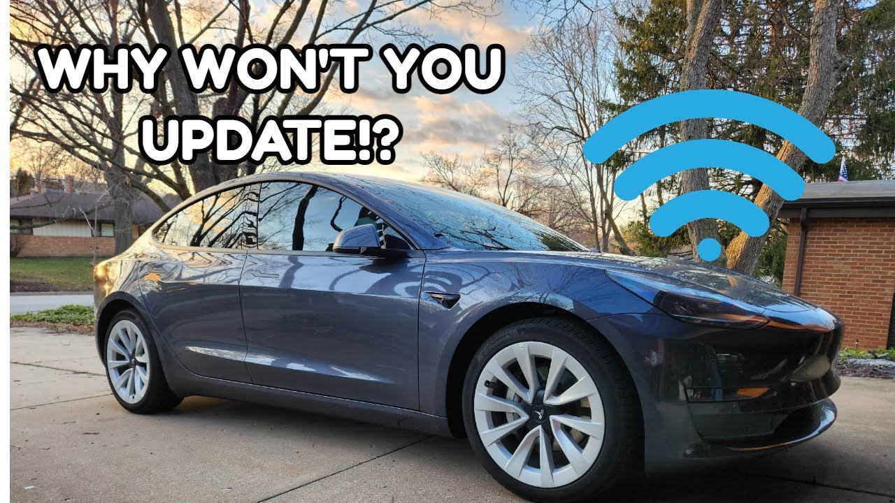 Why 2023 Tesla Model 3/Y Software Not Getting Updates POSSIBLE FIX NOW ...
