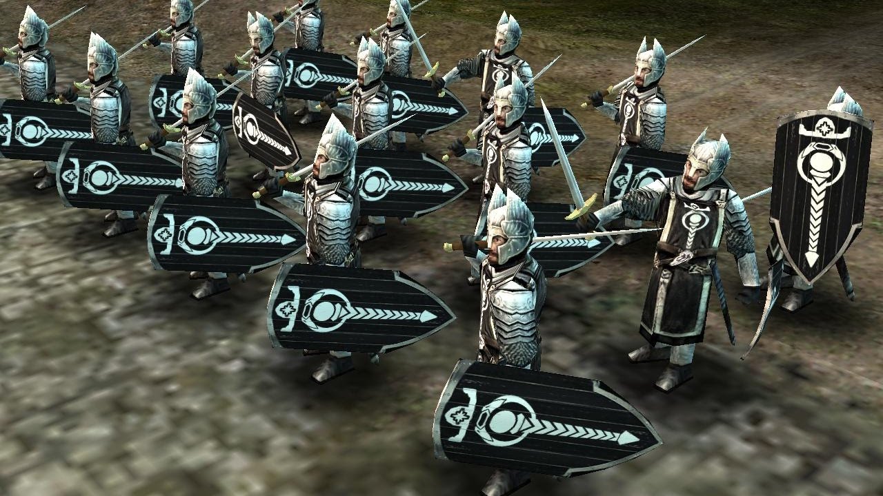 Dúnedain Soldiers vs Gundabad Warriors and Carn Dûm Swordsmen - YouTube