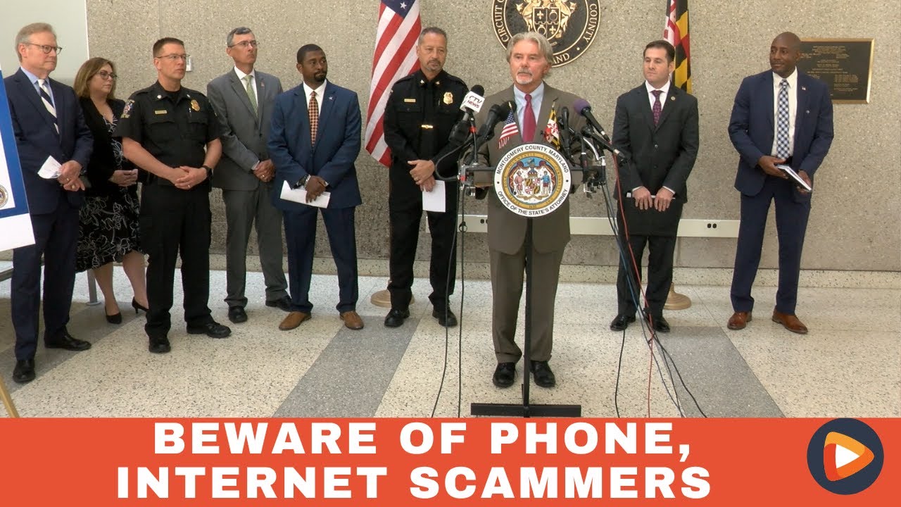 Law Enforcement Officials Warn Residents About Scammers - YouTube