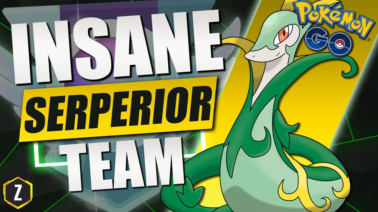Crazy Strong Great League Team with Serperior in Pokémon GO Battle ...