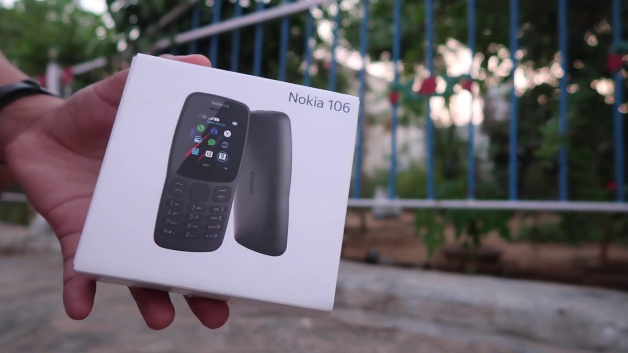 Nokia 106 unboxing and looks - YouTube