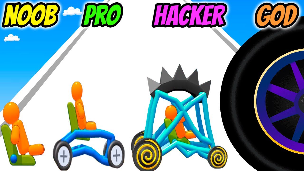 Draw & Break It - NOOB vs PRO vs HACKER vs GOD - YouTube