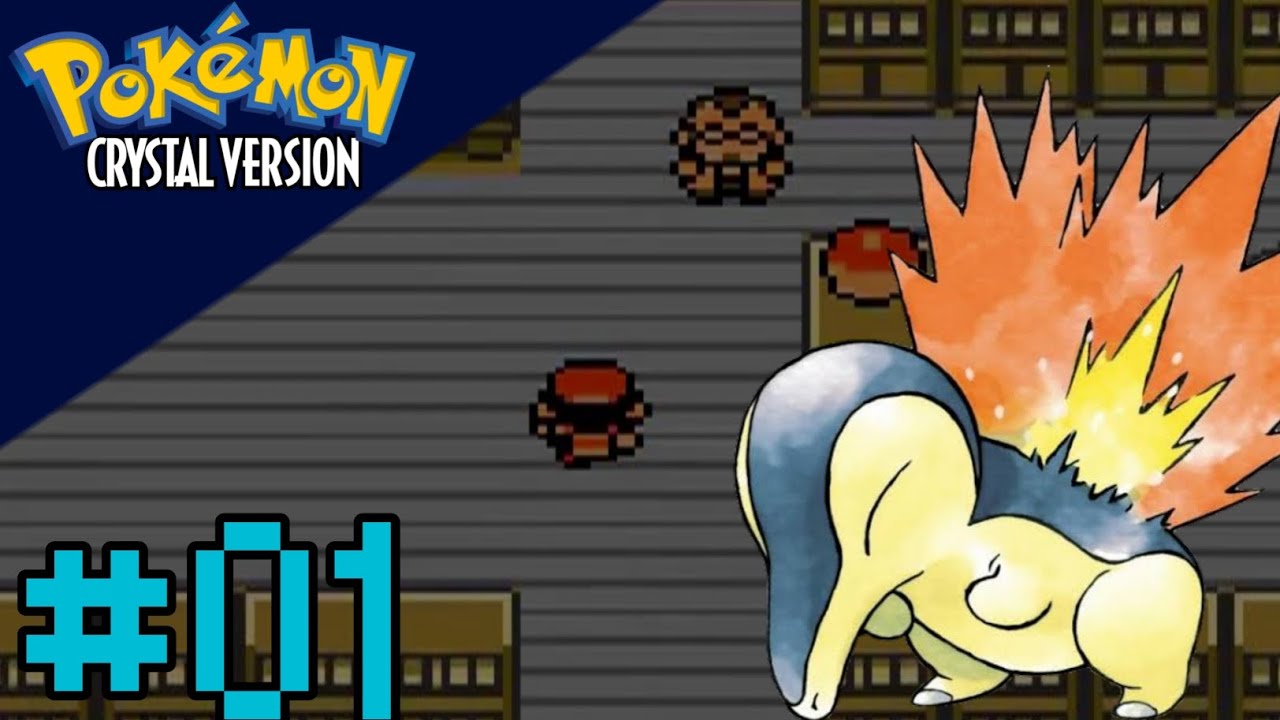 Pokémon Crystal playthrough Episode #01 *No audio* - YouTube
