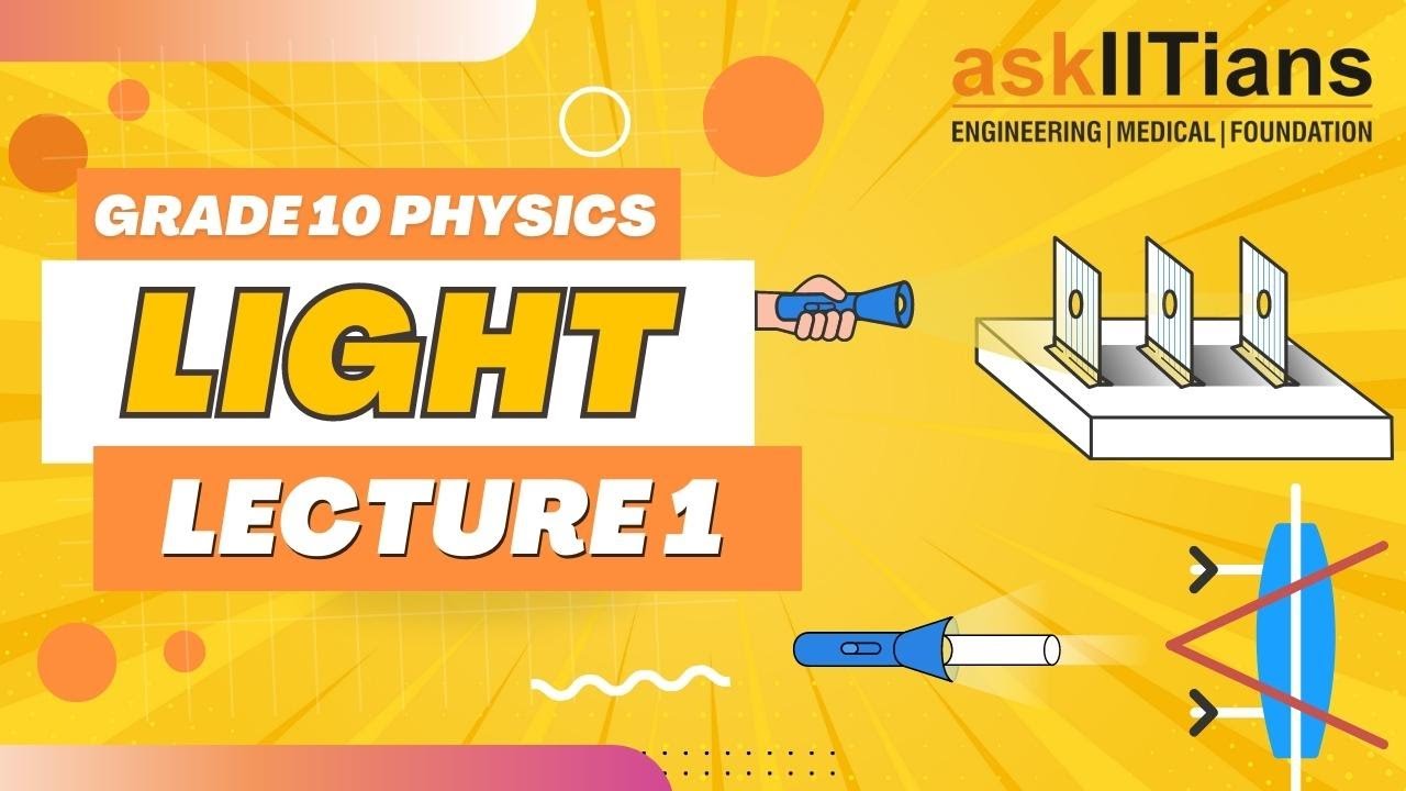 Reflection of light|Lecture-1|Light|Physics|Grade- 10 |Olympiads|JEE ...