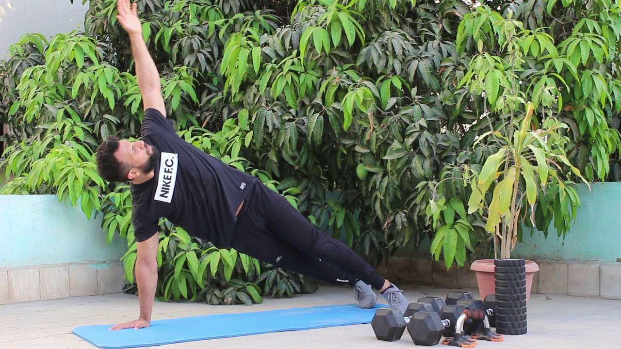 High Plank Rotation - YouTube