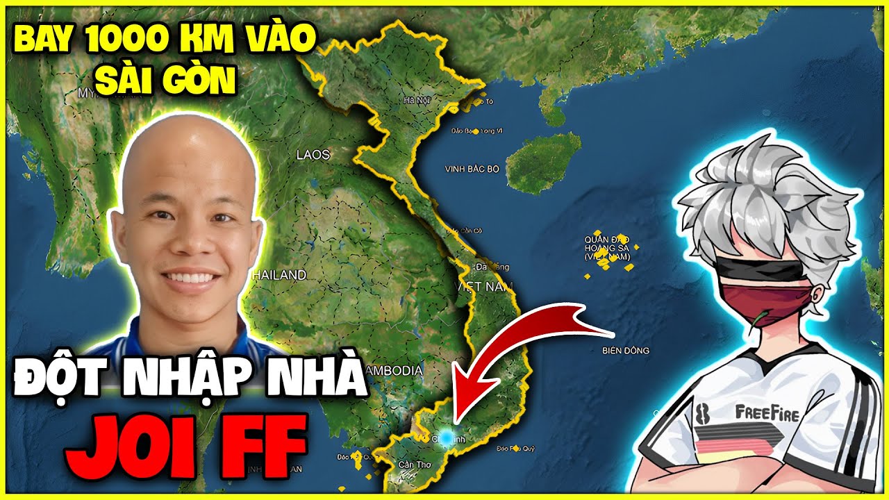 KEN PC Bay 1000 Km Chỉ Để Gặp Joi FF Solo Kèo Mobile ? - YouTube