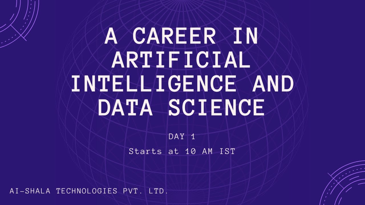 A Career in Artificial Intelligence and Data Science - YouTube