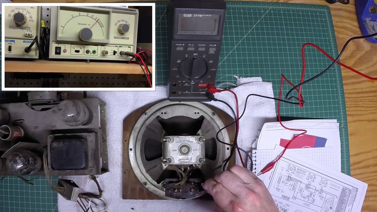 Field Coil & Output Transformer Testing - YouTube