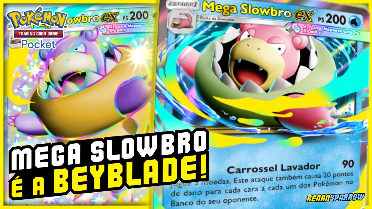 DECK MEGA SLOWBRO BATE EM TODO MUNDO! || Pokémon TCG Pocket #495 - YouTube