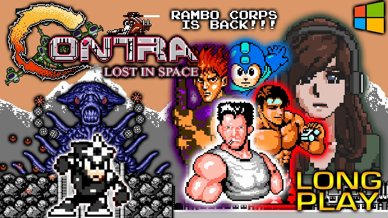 CONTRA: LOST IN SPACE by LAG Studios V0.1 (PC,FANGAME) LONGPLAY - YouTube