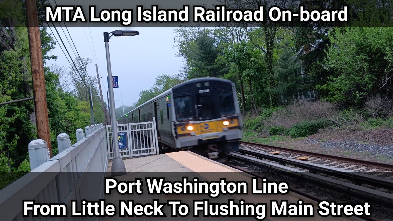 MTA: LIRR M7 Ride From Little Neck To Flushing Main Street - YouTube