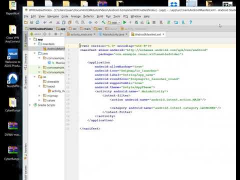 Android- Enable and Disable Wifi App with Java Source Code Demo - YouTube