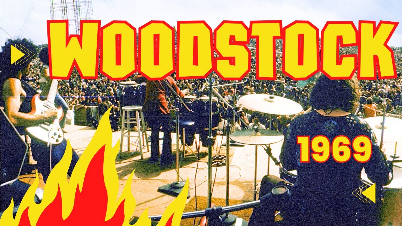 WOODSTOCK 1969 - Rare Photos 4K - YouTube