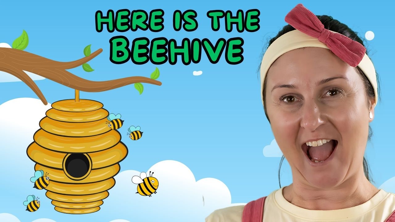 Here Is the Beehive - A fun counting song for kids with Ms Carla - YouTube