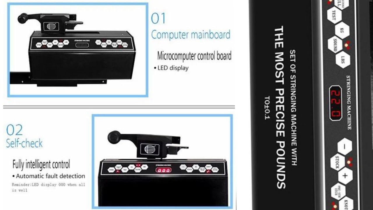 Badminton Stringing machine Head - YouTube