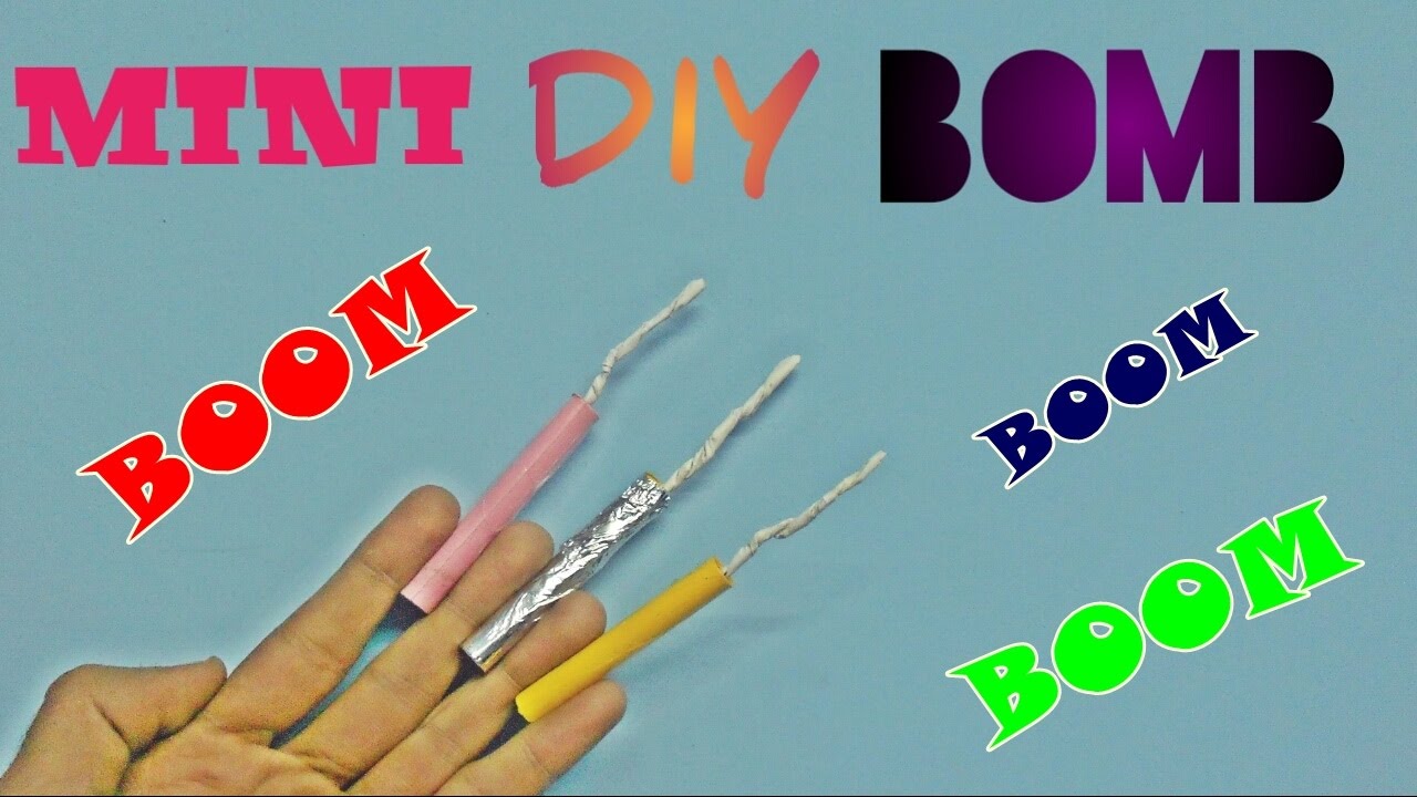 How to make a Match Bomb / Firecracker at Home | DIY Match Bomb | घरेलु ...