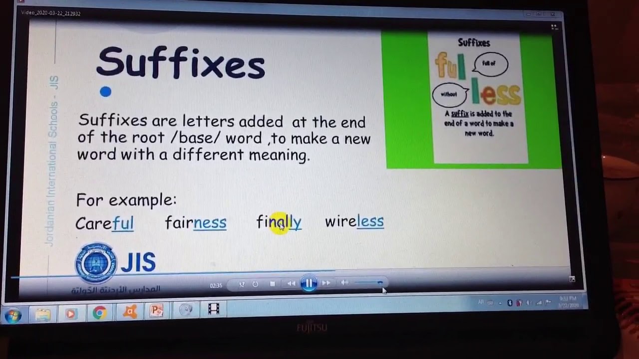 Prefixes and Suffixes ,Third grade National . - YouTube
