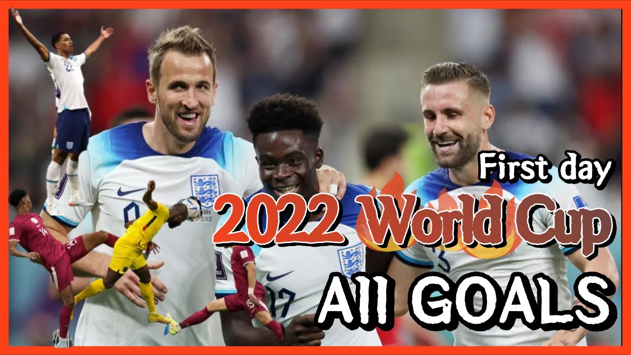ALL GOALS FROM 2022 WORLD CUP DAY 1 HIGHLIGHTS - YouTube
