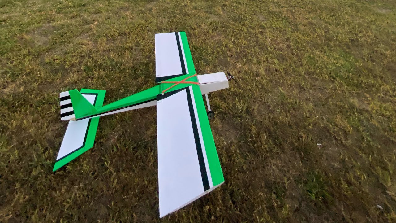 45 inch ultra stick evening flight - YouTube