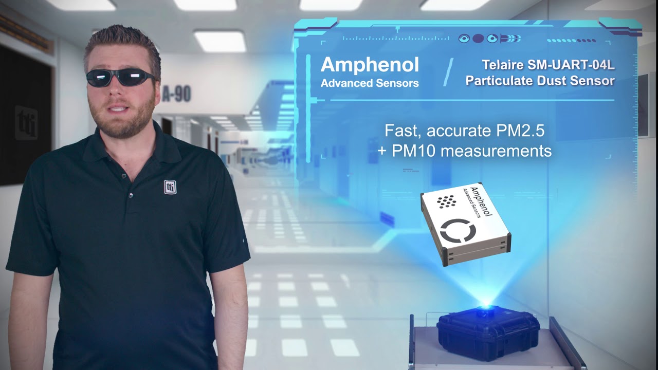 Amphenol Advanced Sensors SM-UART-04L | PM2.5 Particulate Dust Sensor ...