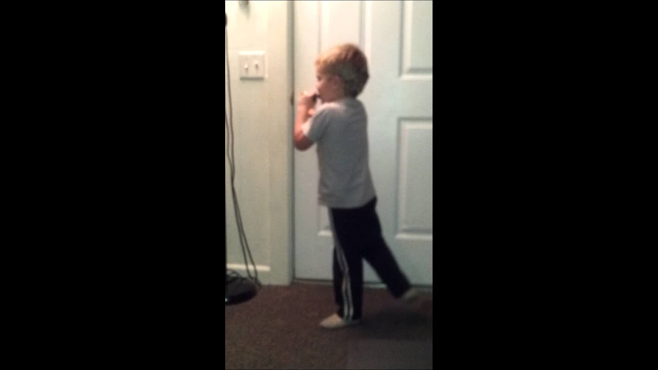 Little boy singing his version of Call Me Maybe - YouTube