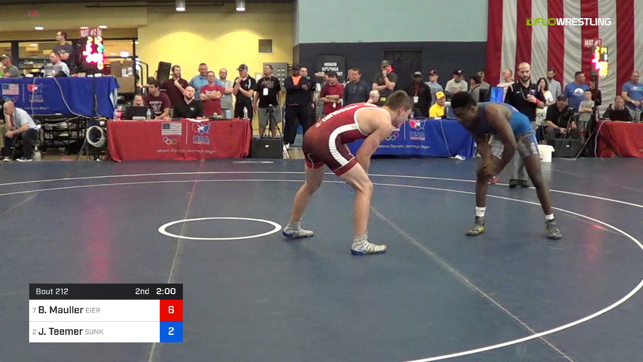 2018 FS WTT Challenge/UWW Juniors 70 3rd Place - Brock Mauller (Eier ...