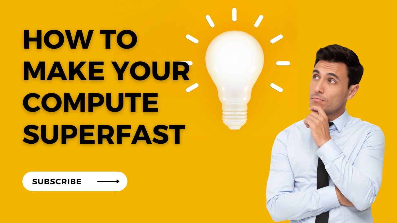 #technology #computer_super fast #laptop How To Make Your Compute ...