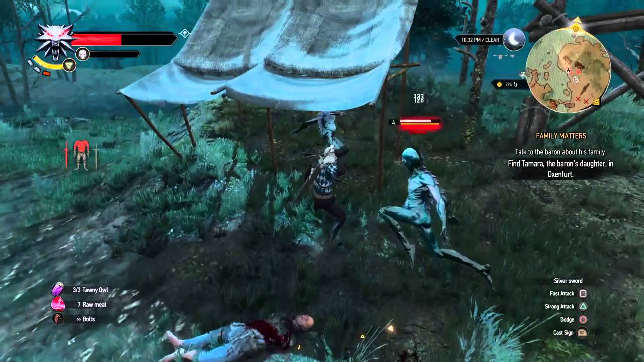 Witcher 3- Killing Drowners - YouTube