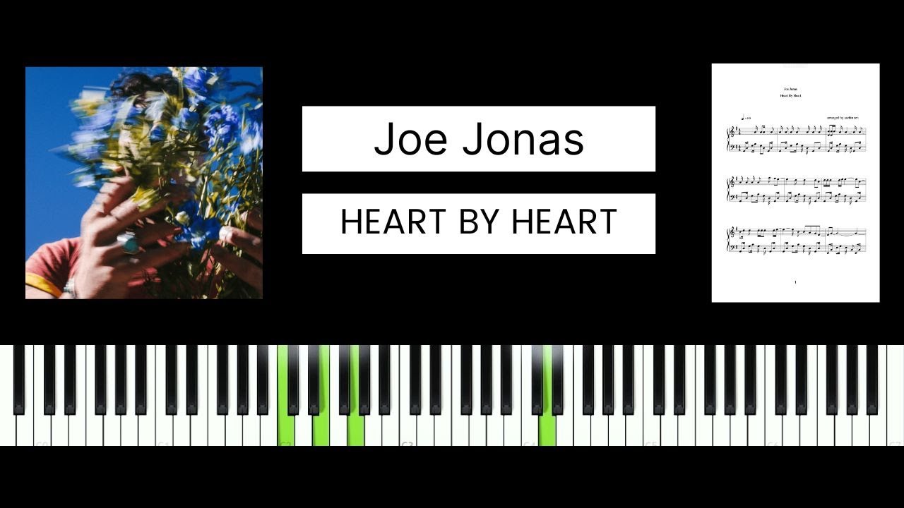 Joe Jonas - Heart By Heart (BEST PIANO TUTORIAL & COVER) - YouTube