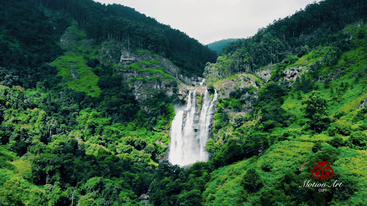 Bomburu Ella Waterfall - Nuwara Eliya - Sri Lanka - DJI MAVIC Shot ...