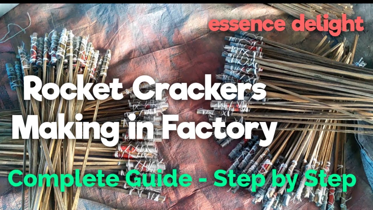 Rocket Crackers Making in Factory (Complete Guide – Step by Step) I ...