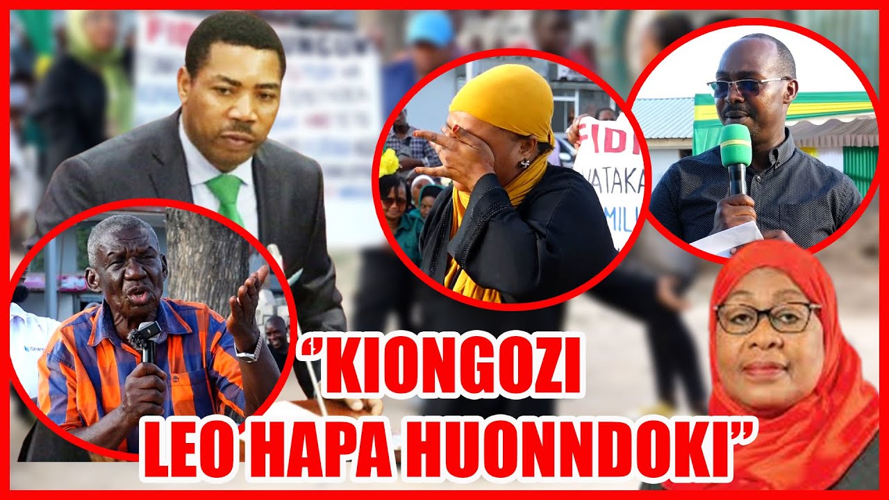 KILIO CHA WAKAZI WA KIPUNGUNI DSM, WAFIKA KWENYE MKUTANO WA DC MPOGOLO ...