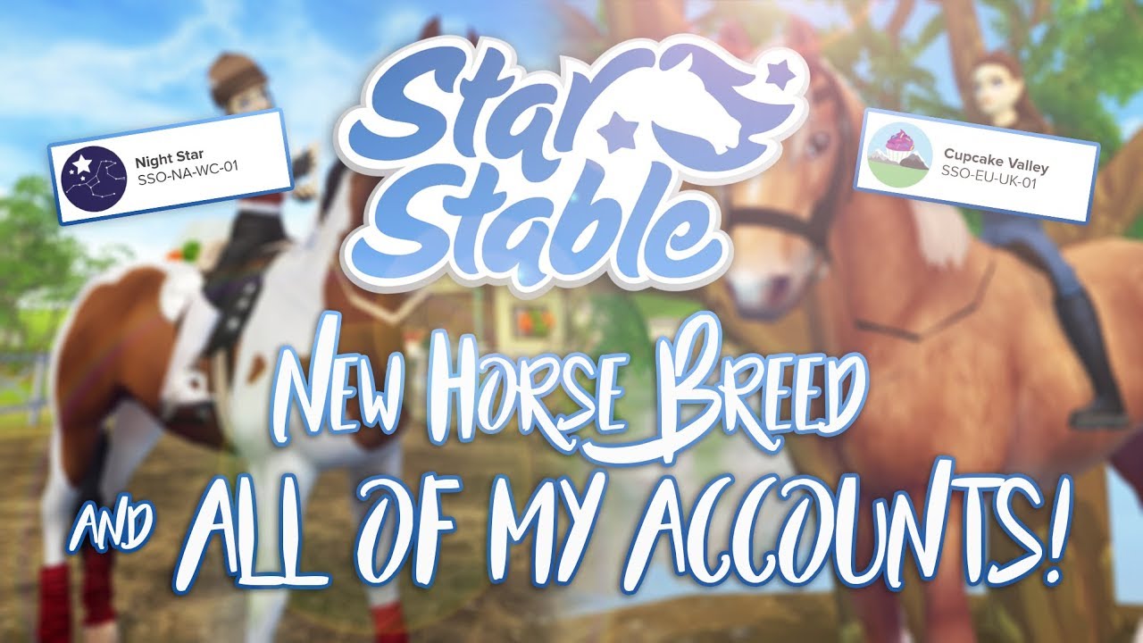 A NEW horse breed & ALL of my accounts! | Star Stable Updates - YouTube