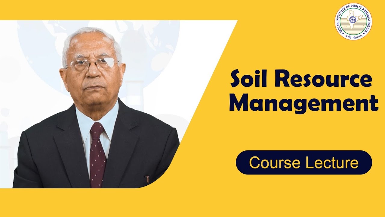 Soil Resource Management l Courses at IIPA - YouTube