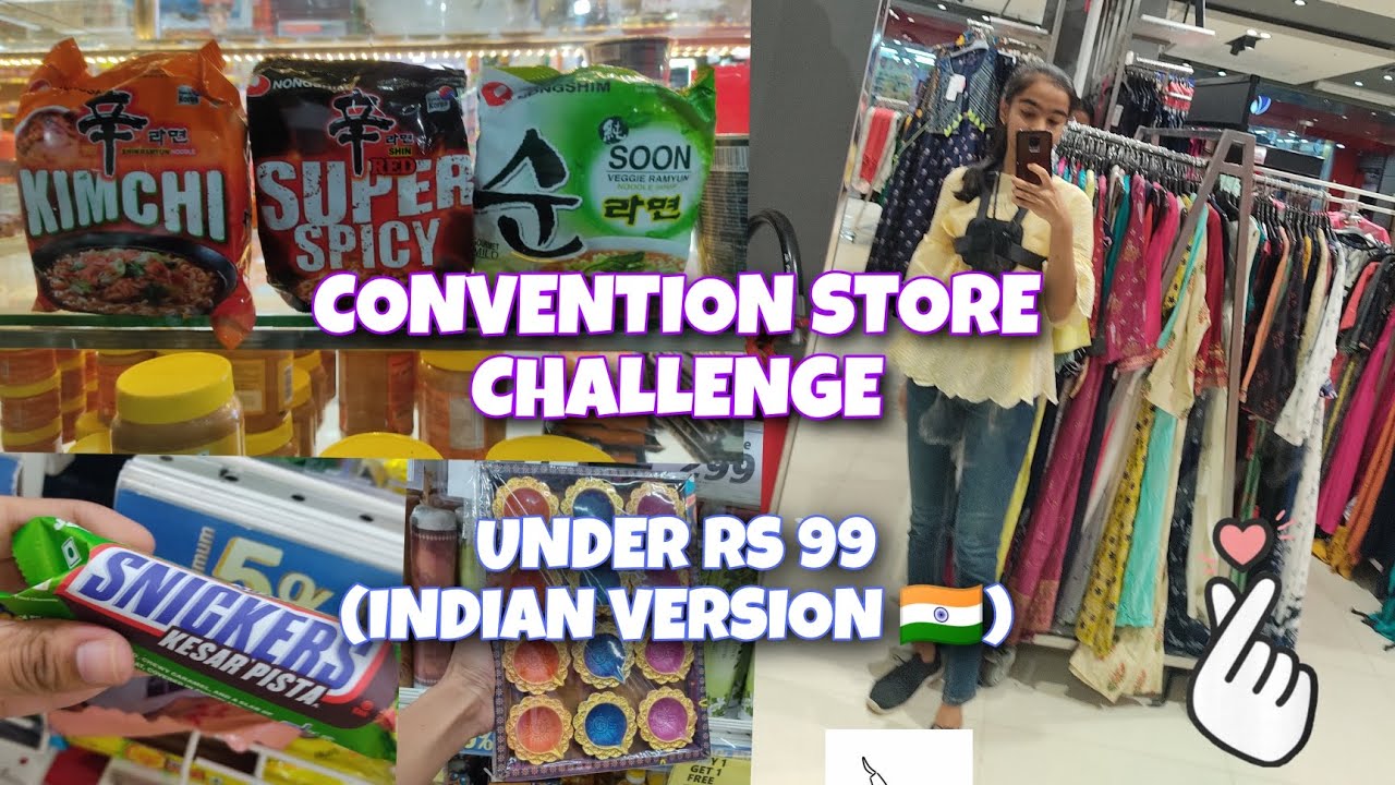 INDIAN CONVENIENT STORE CHALLENGE UNDER ₹99 #challenge #shopping # ...