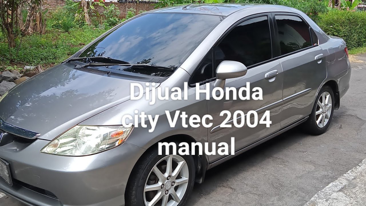 Hondacity | Dijual Honda city Vtec manual 2004 - YouTube