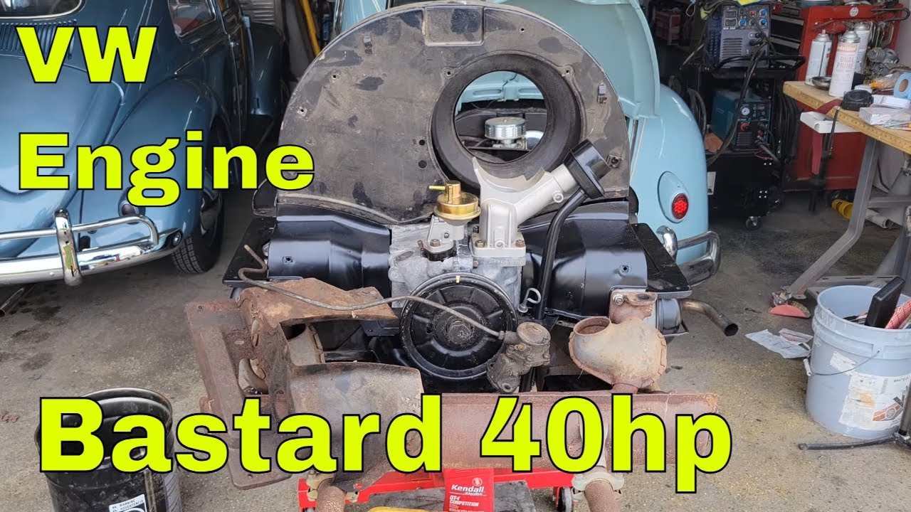 The Bastard 40hp VW engine What was it? - YouTube