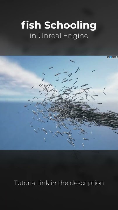 Fish Schooling Particle with Niagara in Unreal Engine 5 - YouTube