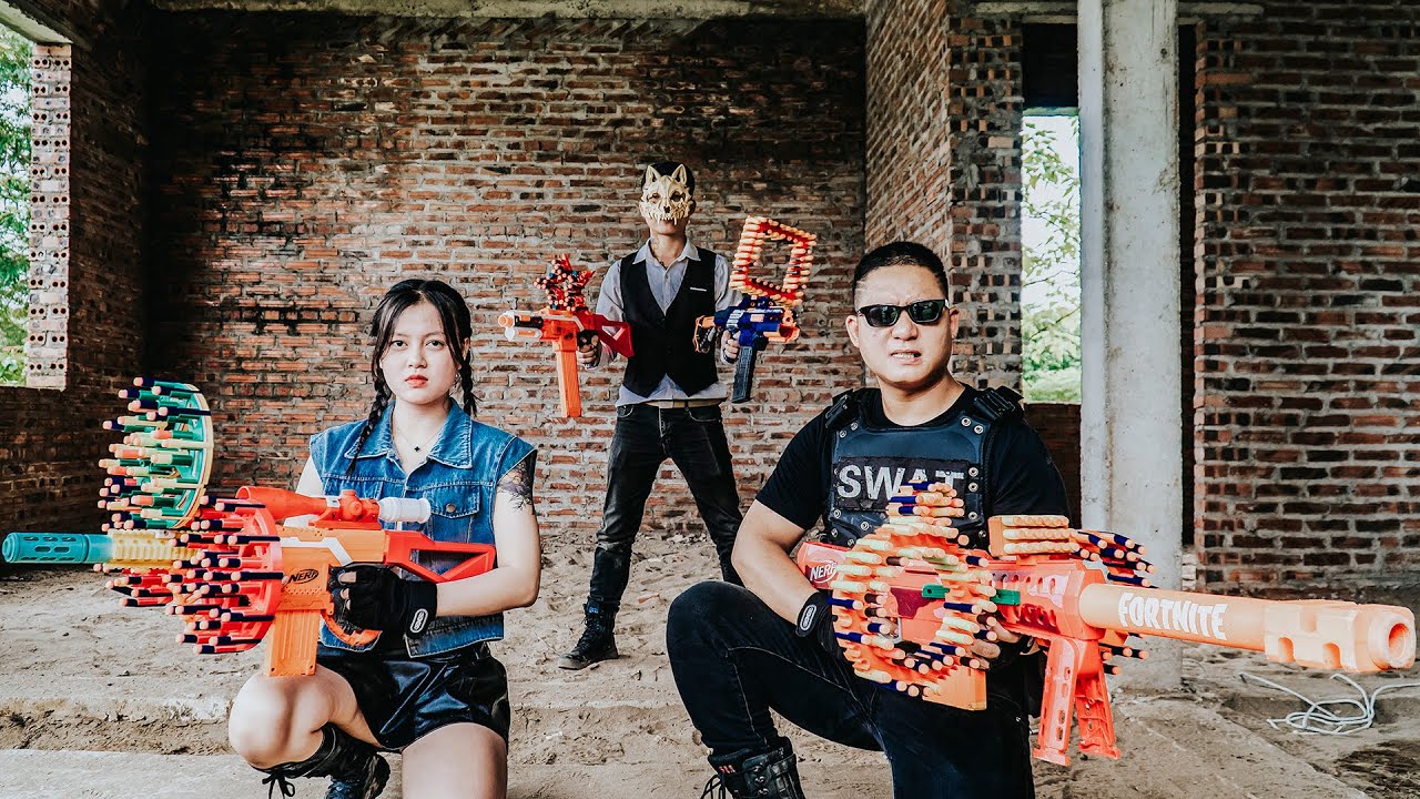 LTT Nerf War : UNRIVALED Nerf Strategy SEAL X Warriors Nerf Guns Fight ...